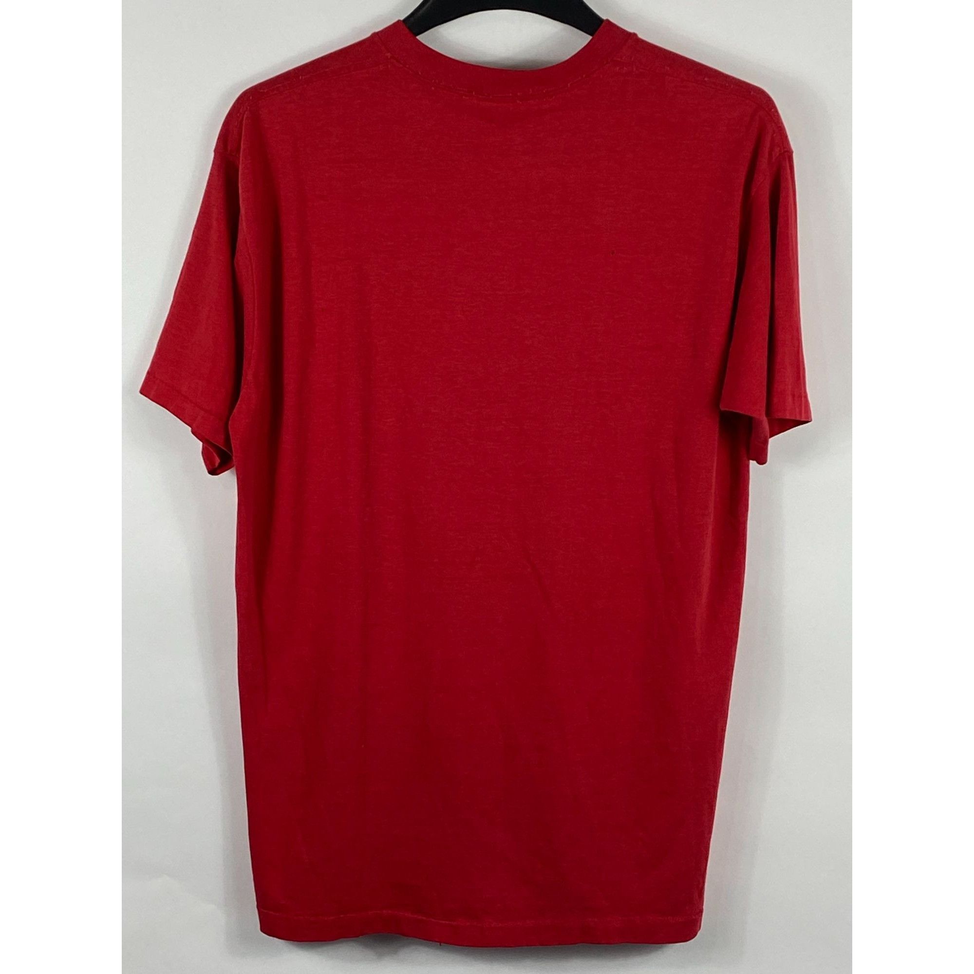 Pony Vintage Pony Logo Print Tee Shirt Red (See Dimension) Distre | Grailed