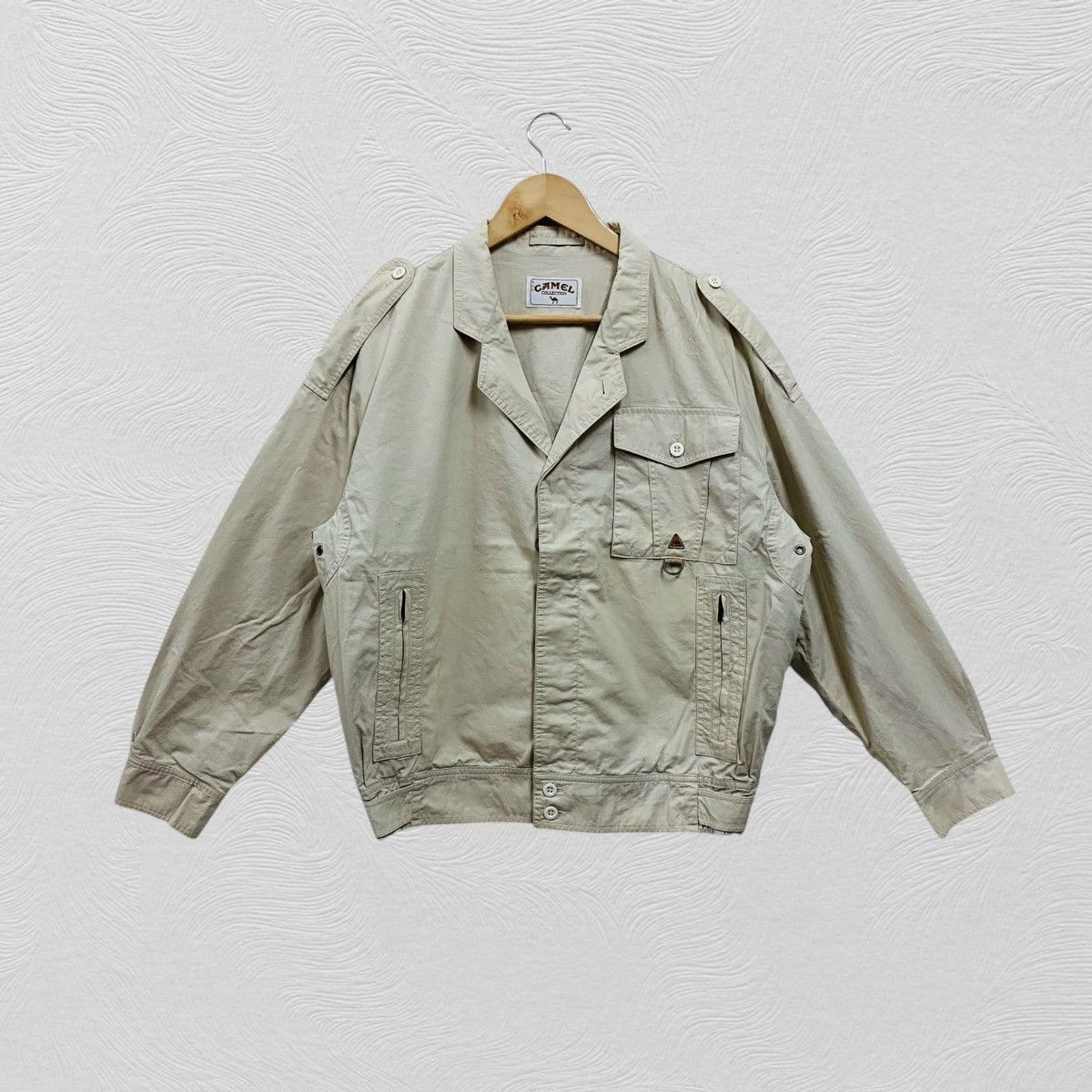 Camel × Vintage Vintage 90s Camel Jacket workwear | Grailed