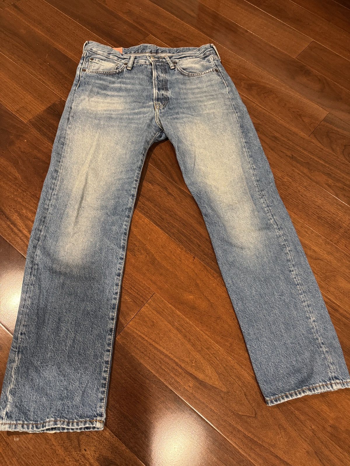 Acne Studios Acne Studios Mid Blue Trash Jeans | Grailed