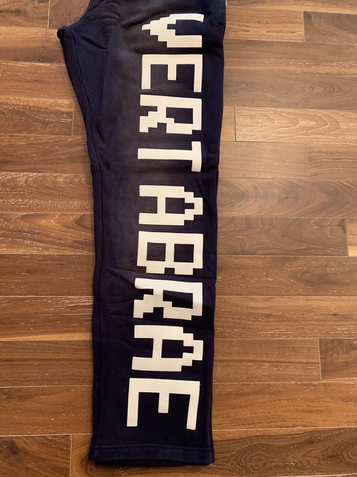 Vertabrae Vertebrae C-2 pants washed navy/white XL | Grailed
