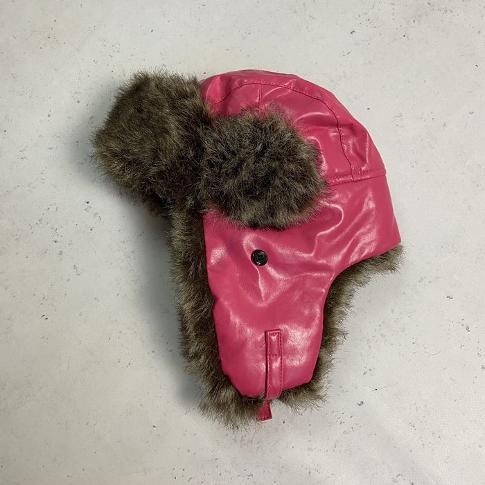 Vintage Vintage Lil Peep Style Pink Hat Ushanka Mohair Fuzzy Y2K | Grailed