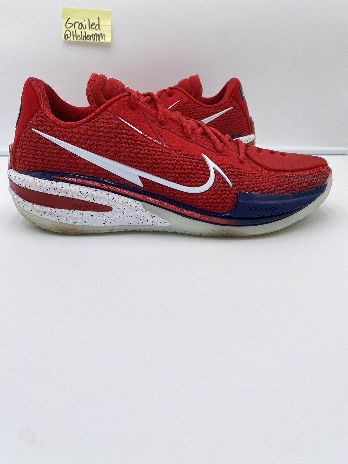 Nike 13 Nike Air Zoom GT Cut 1.0 EYBL Team USA Red DM4551-600 | Grailed