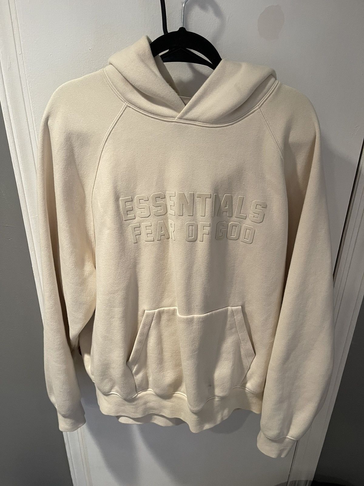 Fear of God Fear of god essentials egg shell full suit | Grailed