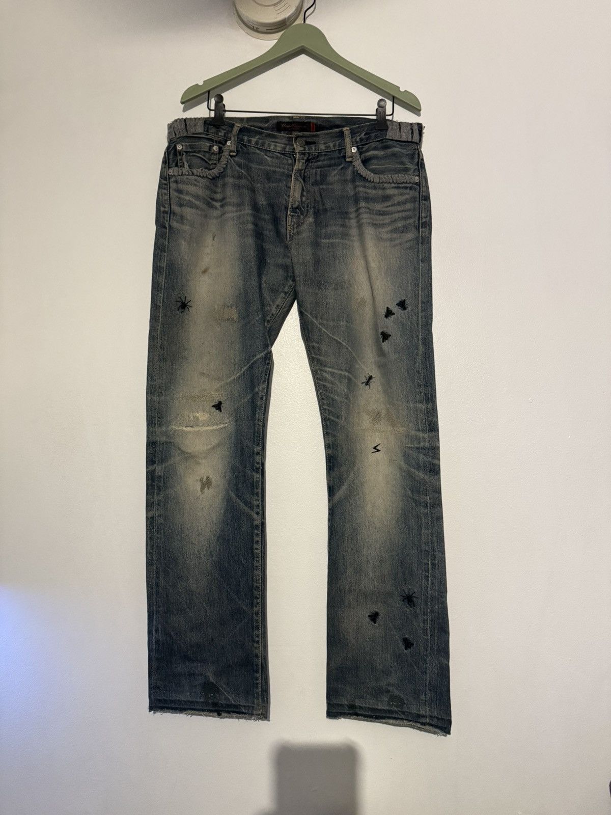 Undercover Undercover AW06 bug insects denim | Grailed