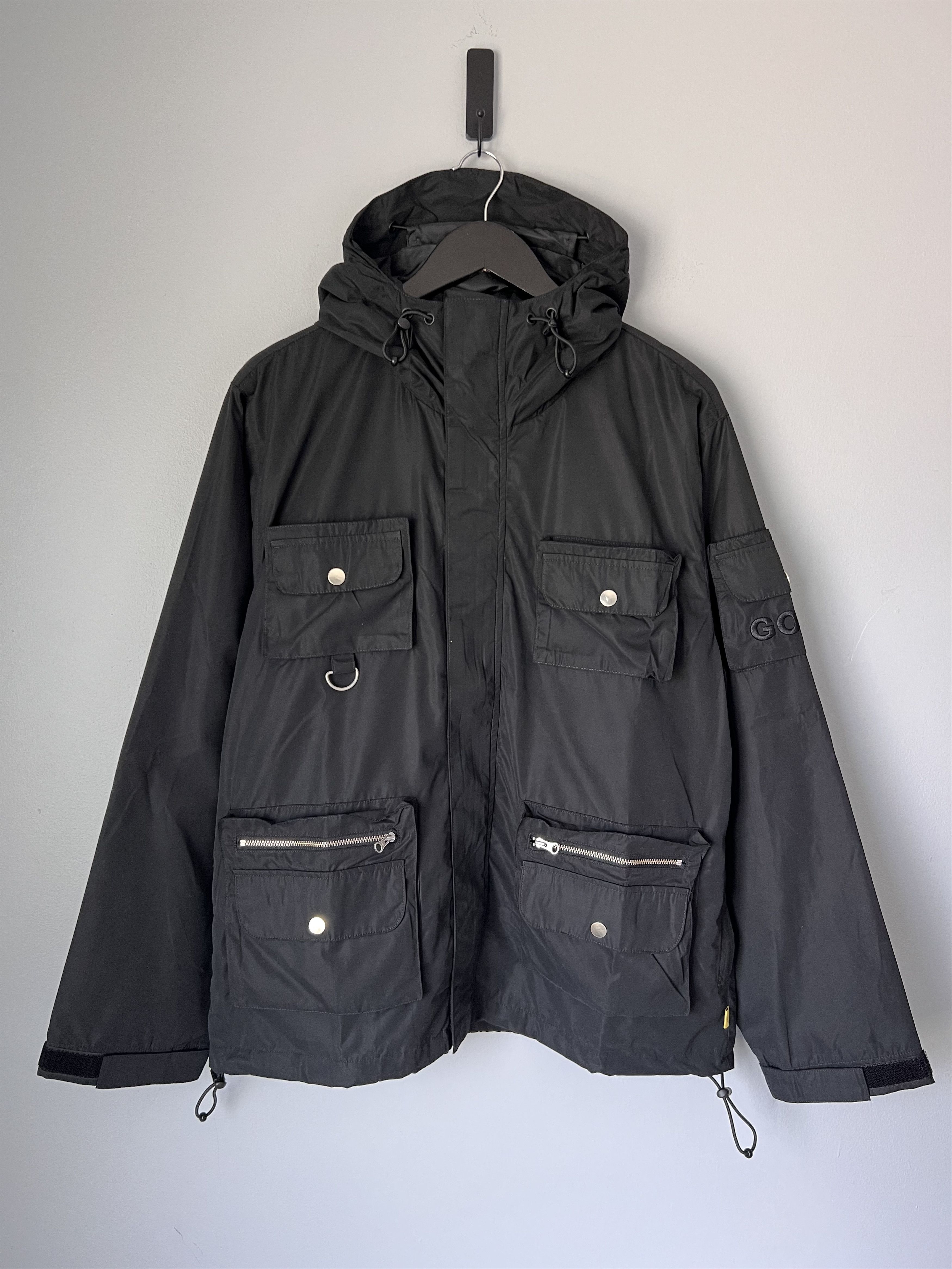 Golf Wang Golf Wang Cargo Rain Jacket in Black | Grailed