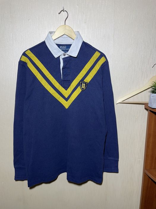Polo Ralph Lauren Polo Ralph Lauren vintage y2k rugby jersey 90s | Grailed