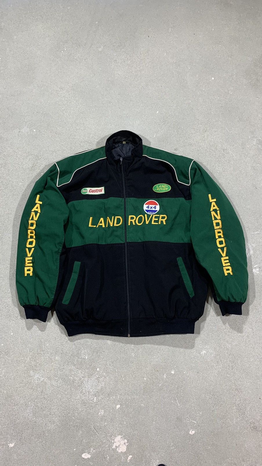 Ferrari × Streetwear × Vintage Land Rover vintage racing jacket | Grailed