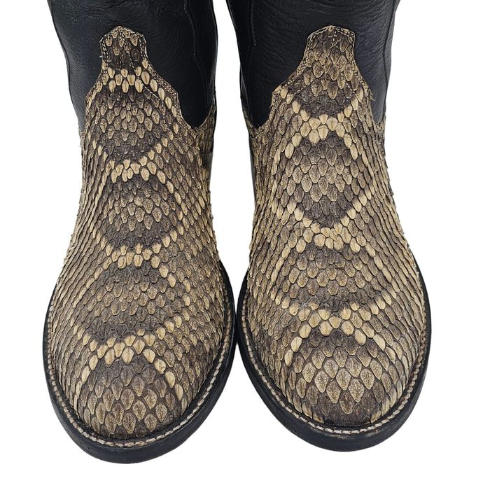 Other Stunning Diamondback Rattlesnake 8.5E Texas Customs Cowboy | Grailed