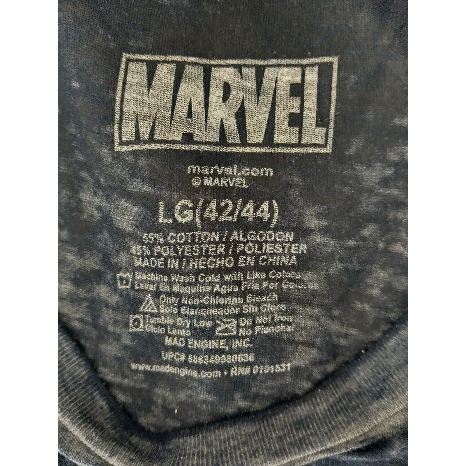 Marvel Comics Marvel Gamerverse Spider-Man Logo Black/Blue mens Large ...