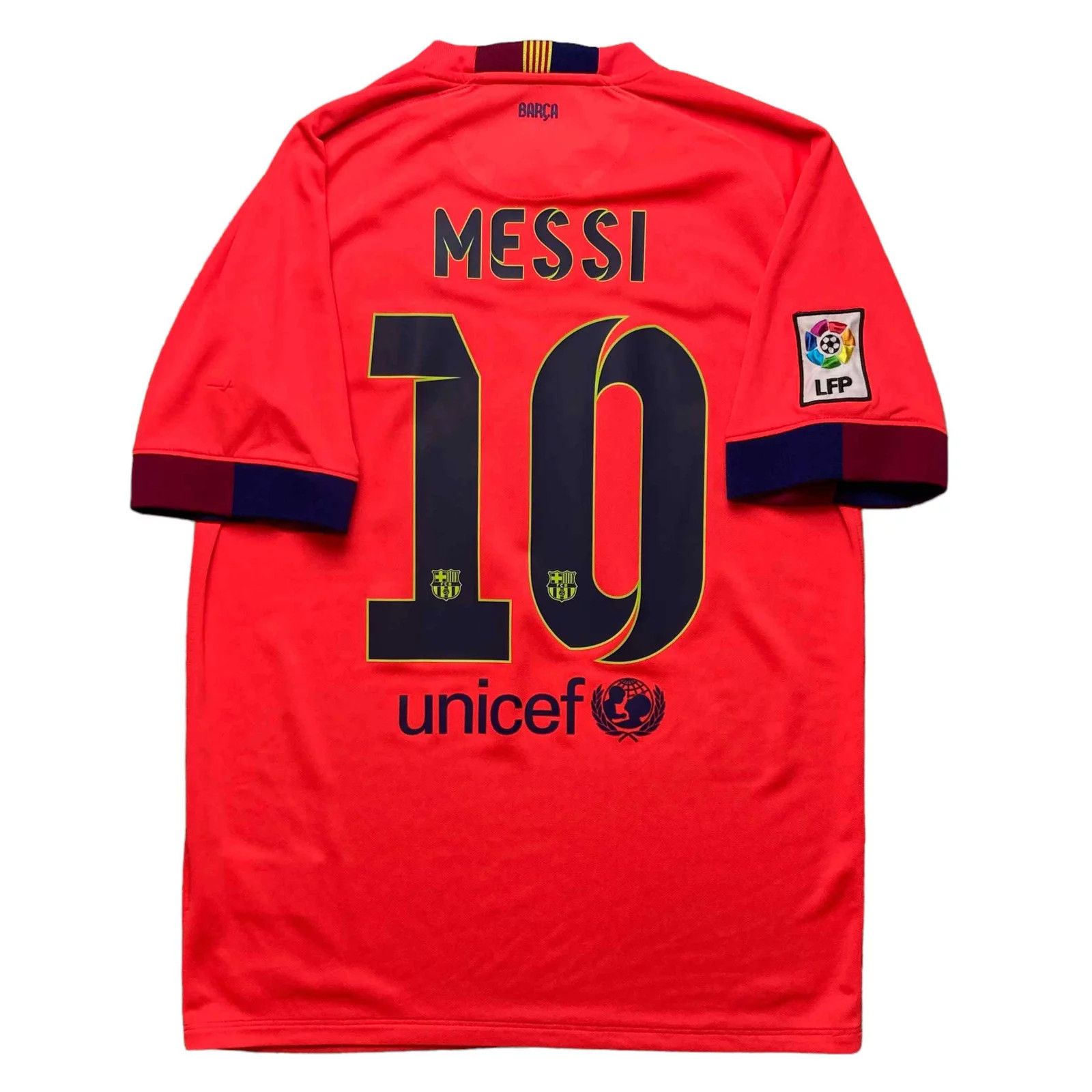 Nike FC Barcelona 2014-15 Nike Away Lionel Messi Soccer Jersey M | Grailed
