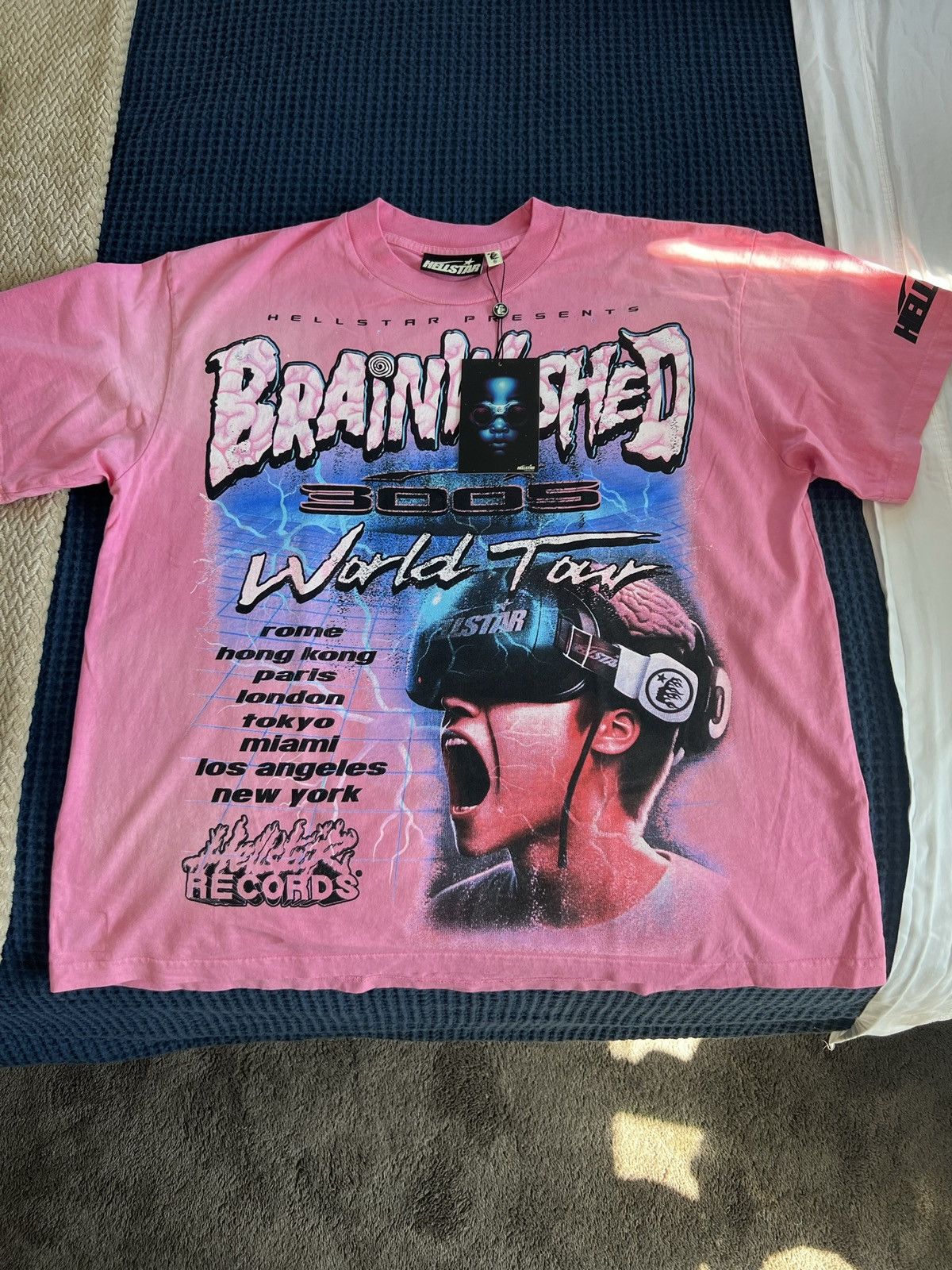 HELLSTAR Brainwashed World Tour T-Shirt | Grailed