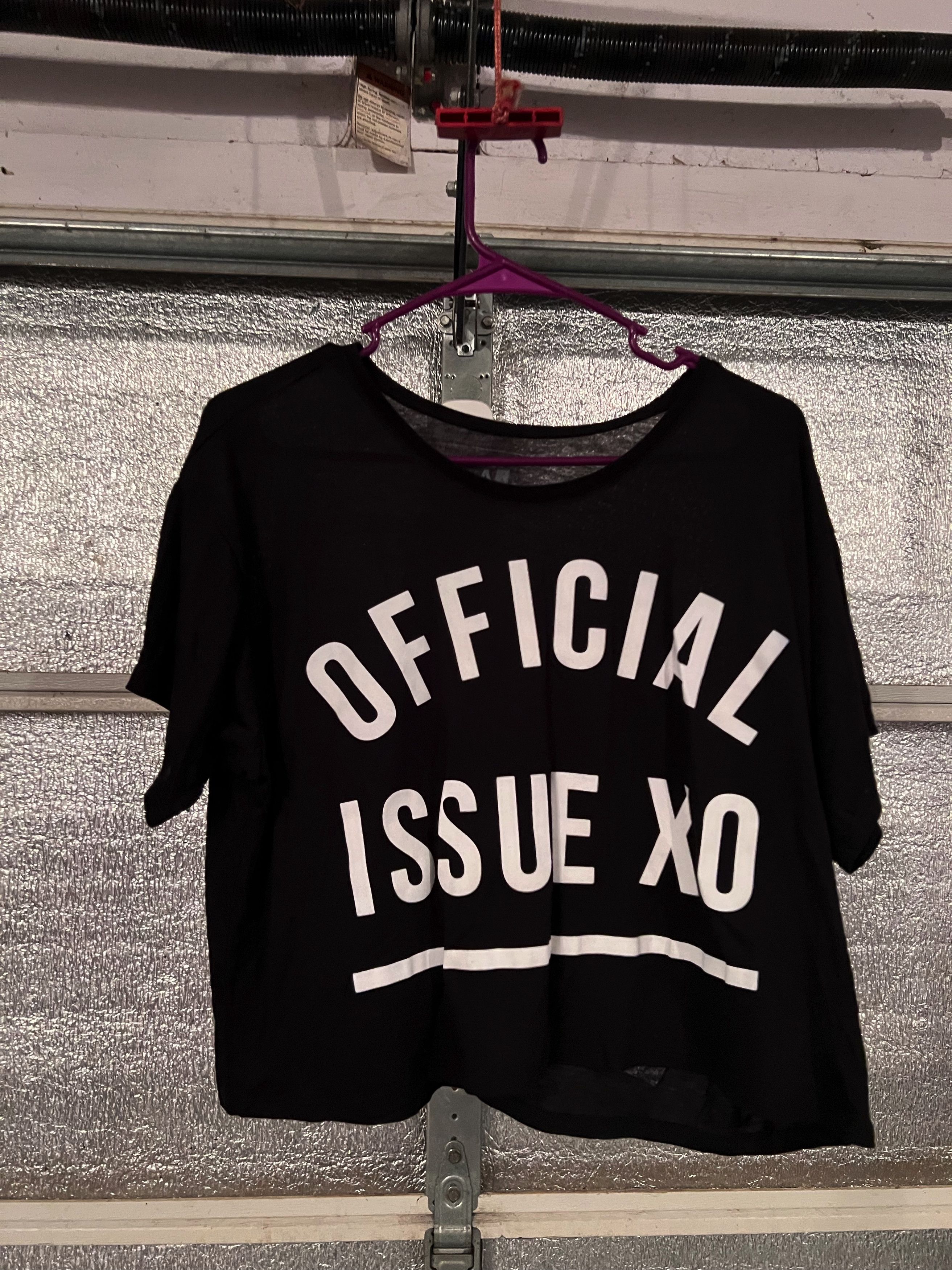 The Weeknd × XO The Weeknd Official Issue XO Black Tank Top Medium ...