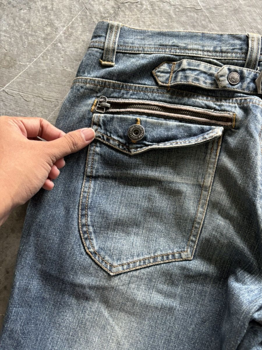 Hysteric Glamour in the attic japanese jeans punk grunge multi zipper ...