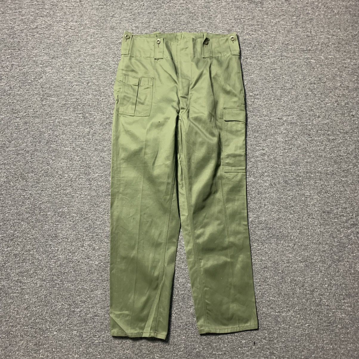 Japanese Brand × Military Military utility vintage fatigue pants og 107 ...