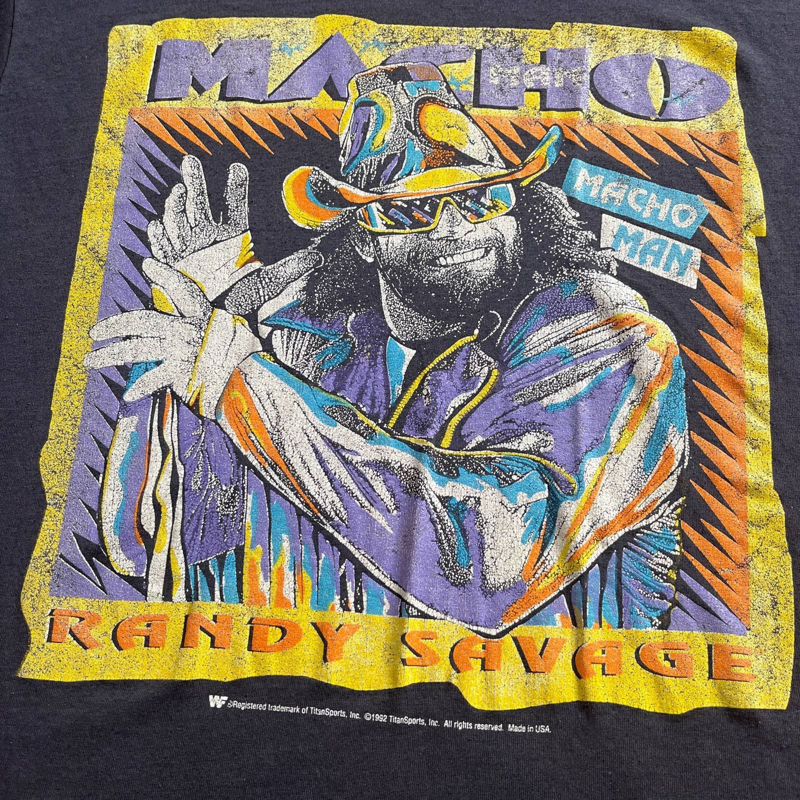 Other Vintage Randy Savage Shirt 80s/90s | Grailed