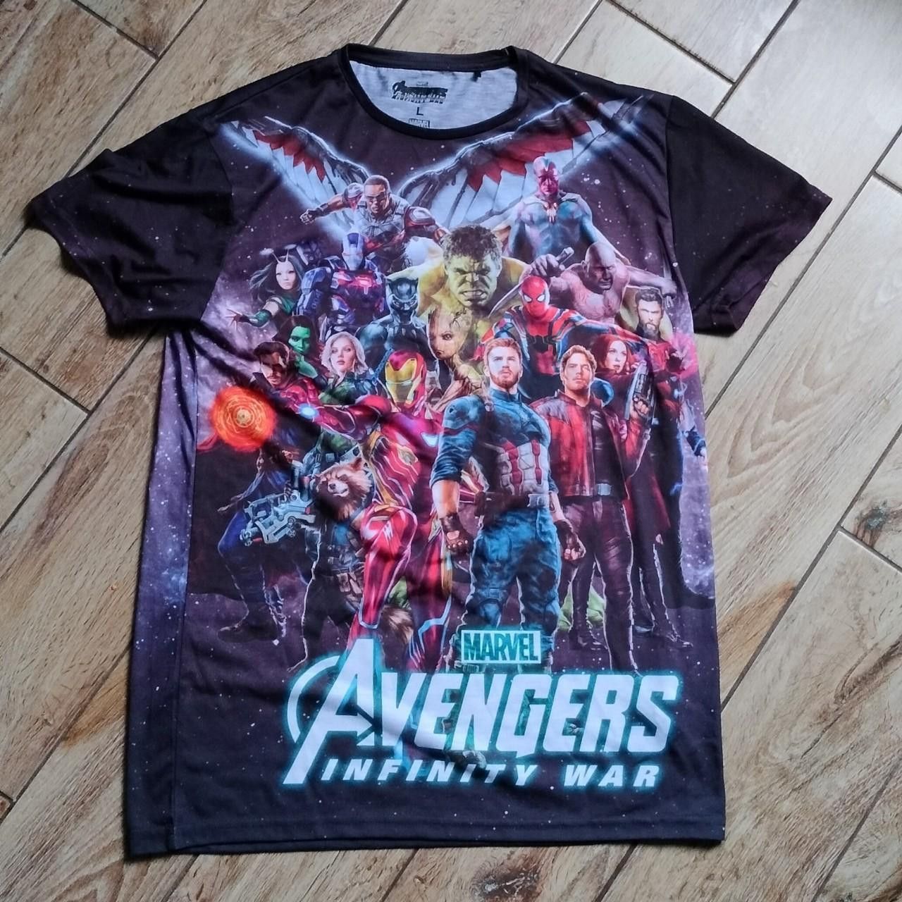 Marvel Comics The avengers Marvel slippery Super Hero Cartoon T-shirt ...