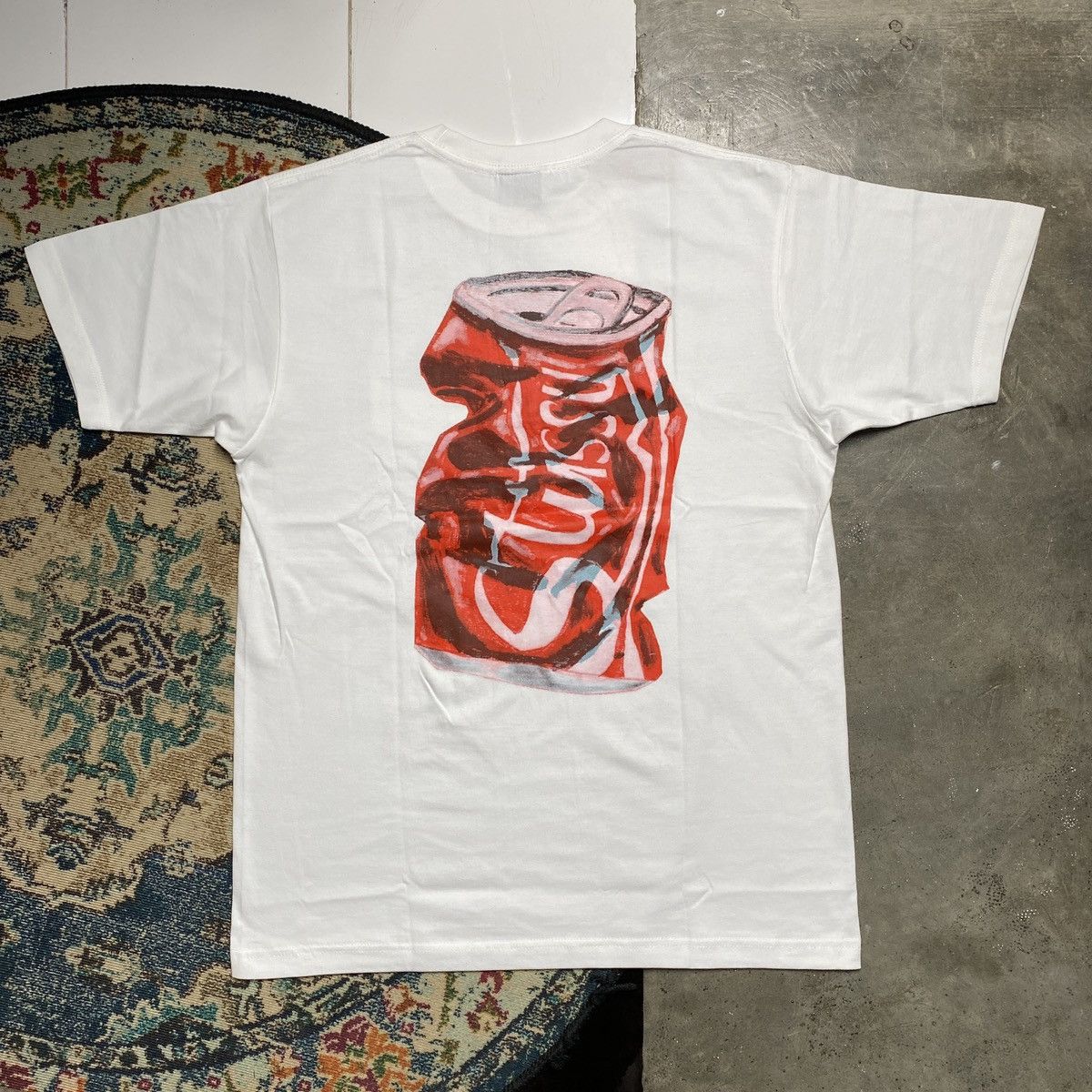 Stussy STUSSY SODA CAN TEE-WHITE | Grailed
