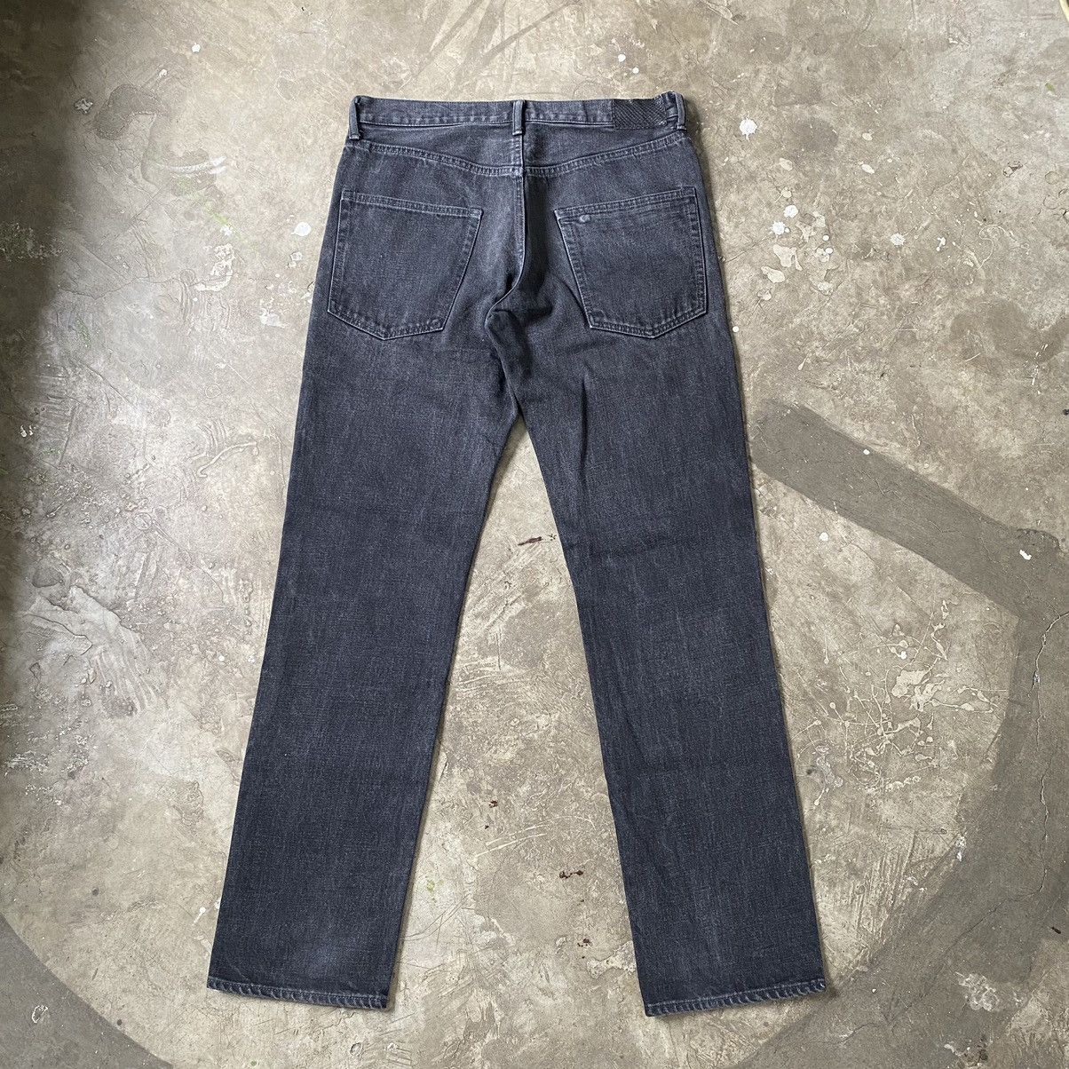 Visvim Visvim - FIL Cubism Fluxus Black Wash Jeans | Grailed