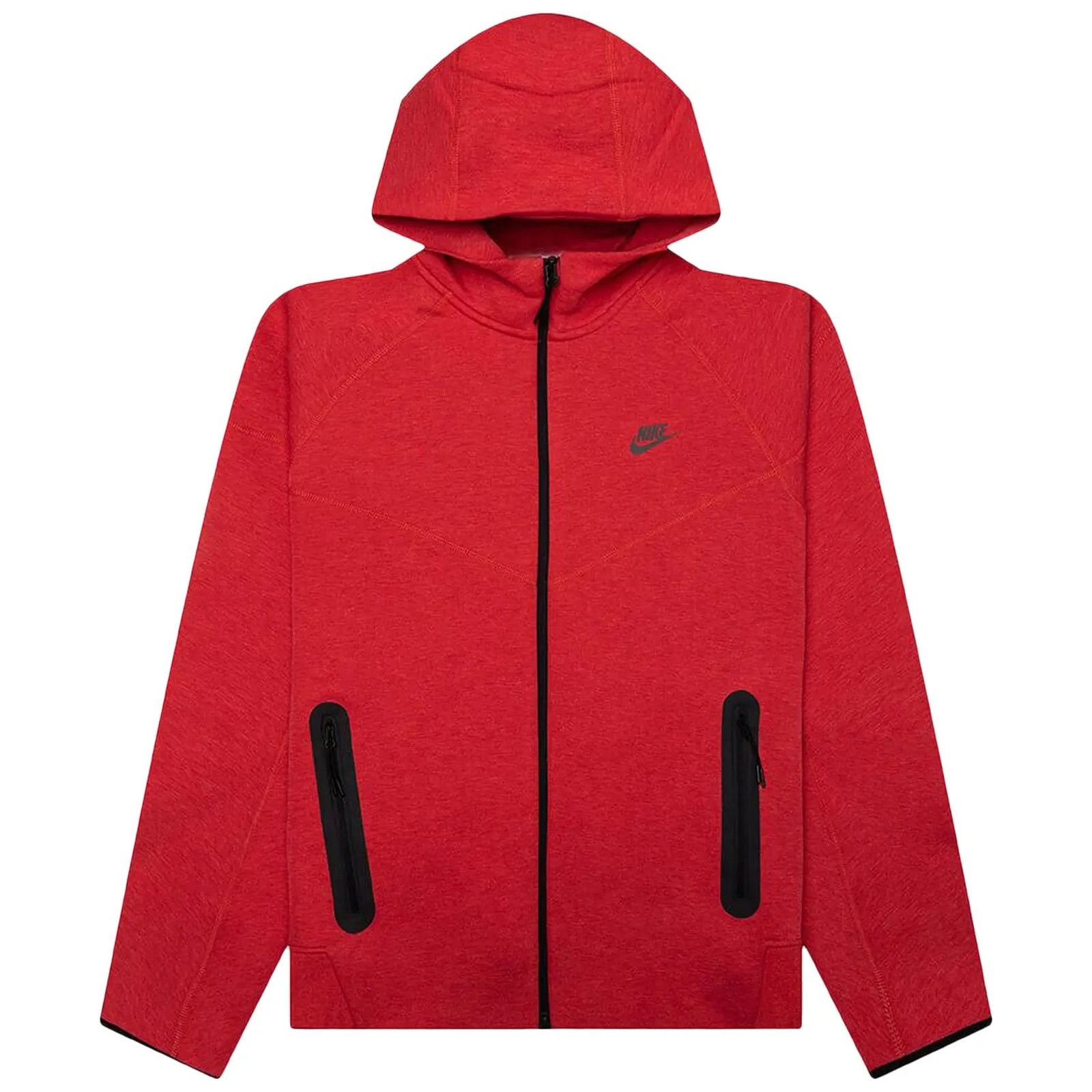 Nike Nike Tech Red Zip Up Hoodie | Grailed