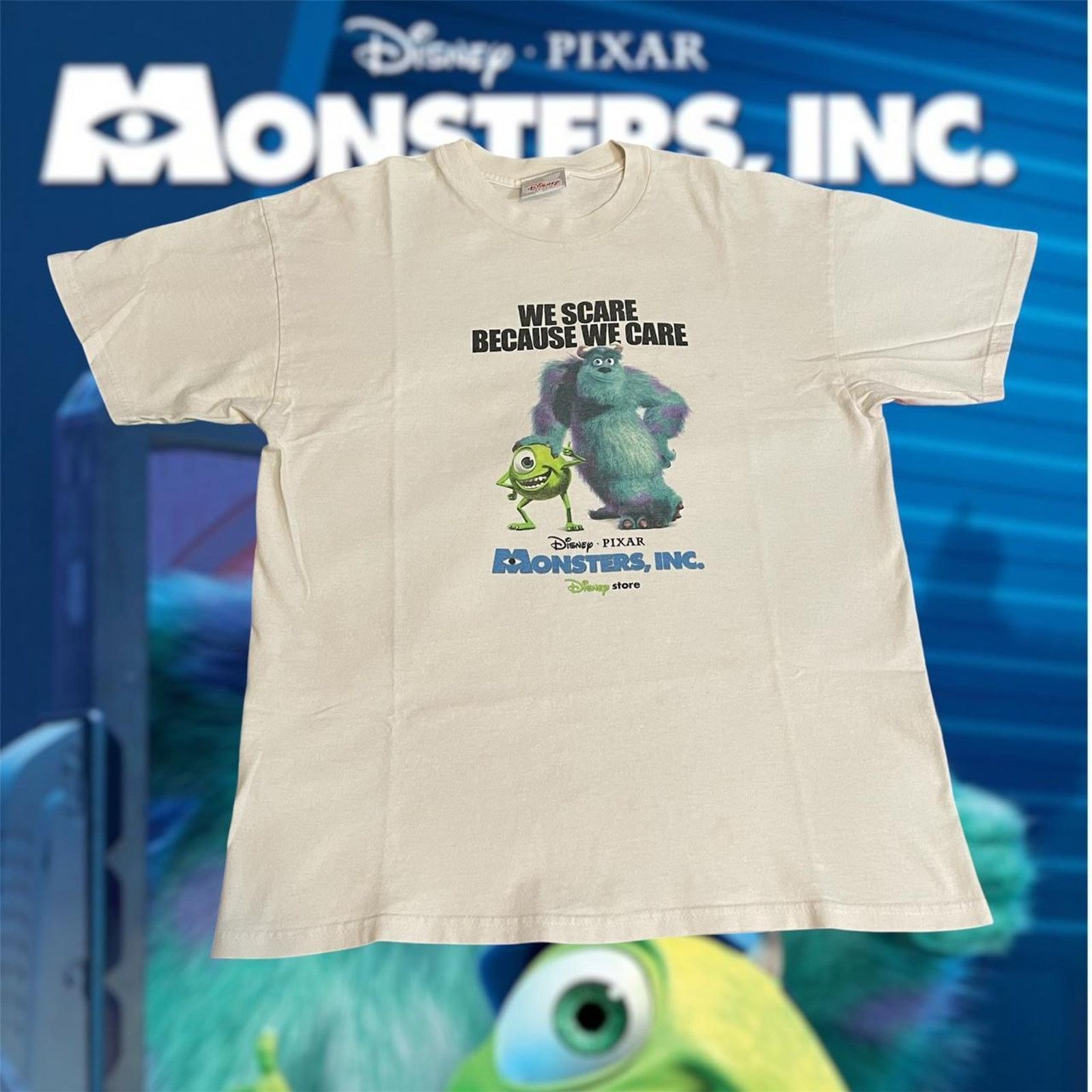 Disney Vintage 2000s Monsters Inc. Disney Rare Movie Promo Tee | Grailed