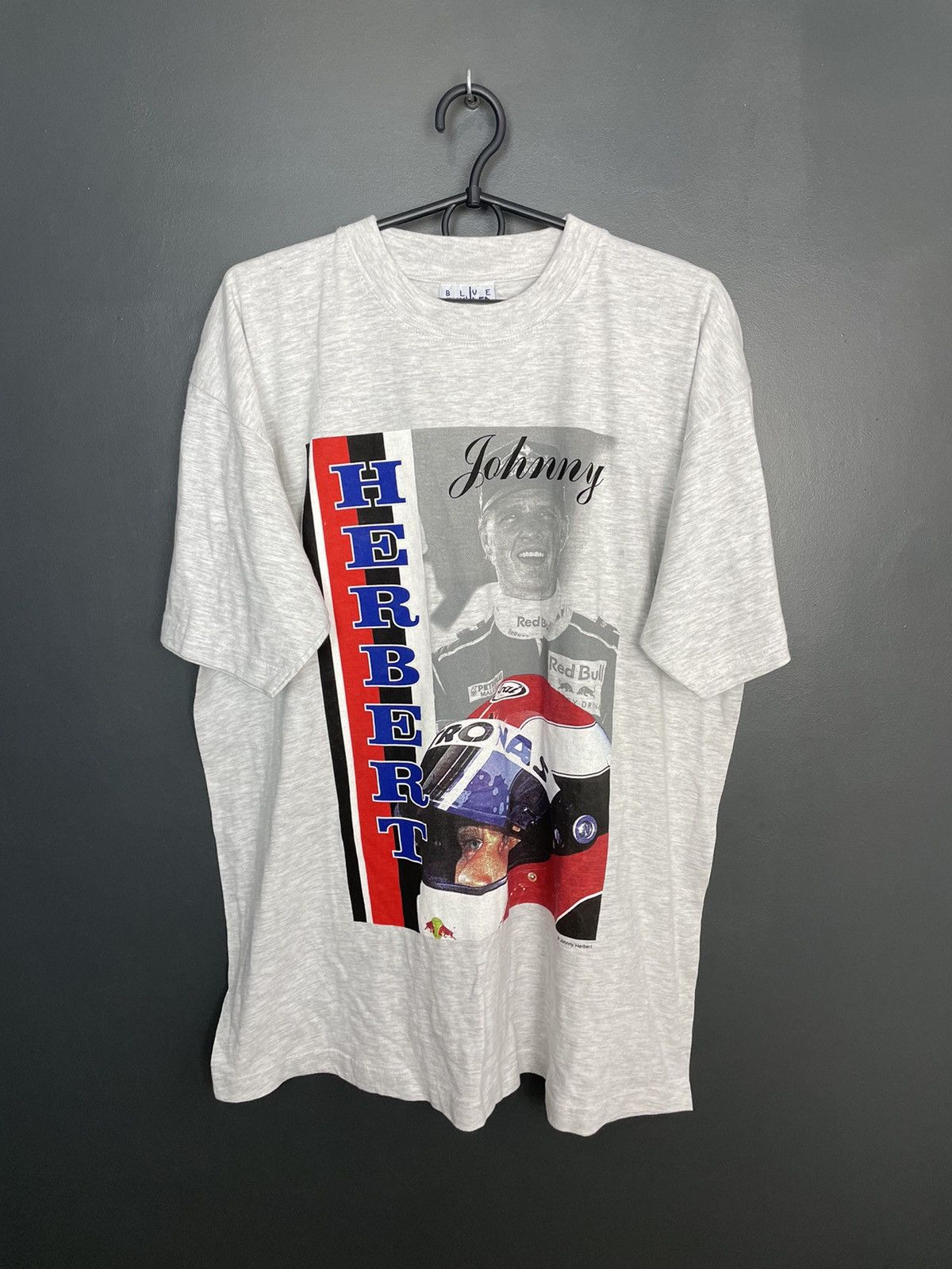 Vintage Vintage Red Bull Petronas Johnny Herbert F1 Racing T-Shirt ...