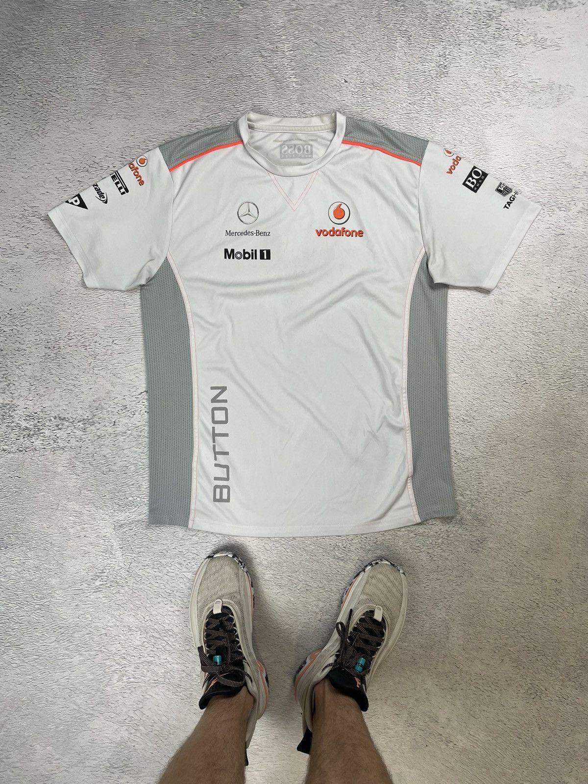 Hugo Boss × Mercedes-Benz × Vintage Vintage Mercedes Benz Vodafone ...