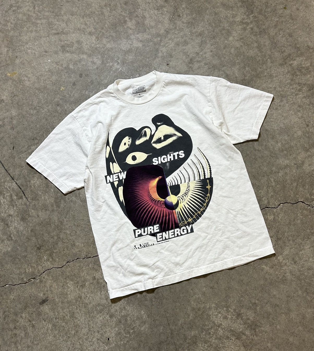 Travis Scott Travis Scott Utopia merch cream Rolling Loud Cali 2023 ...