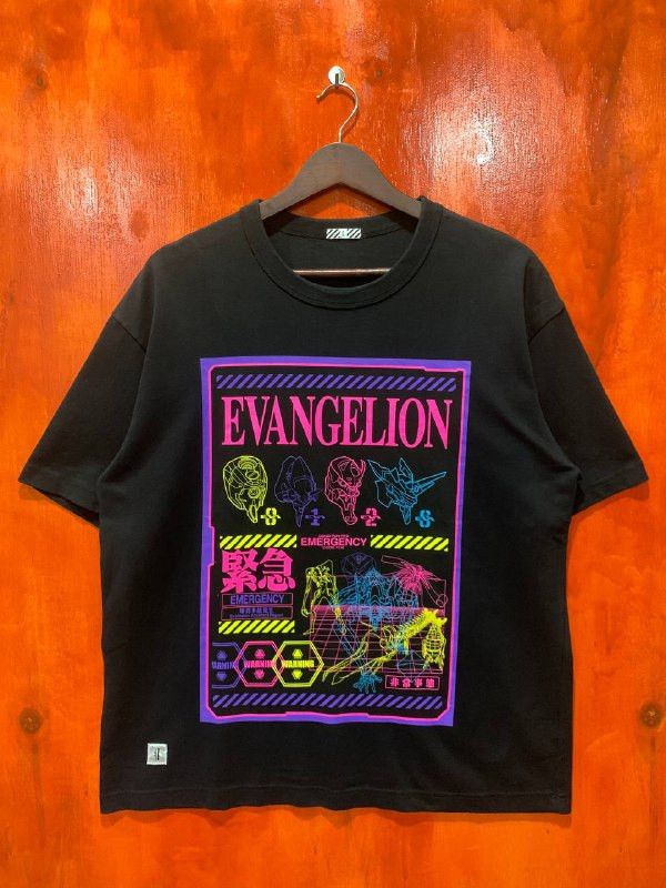 Japanese Brand NEON GENESIS EVANGELION EVA TSHIRT ANIME MANGA SERIES ...