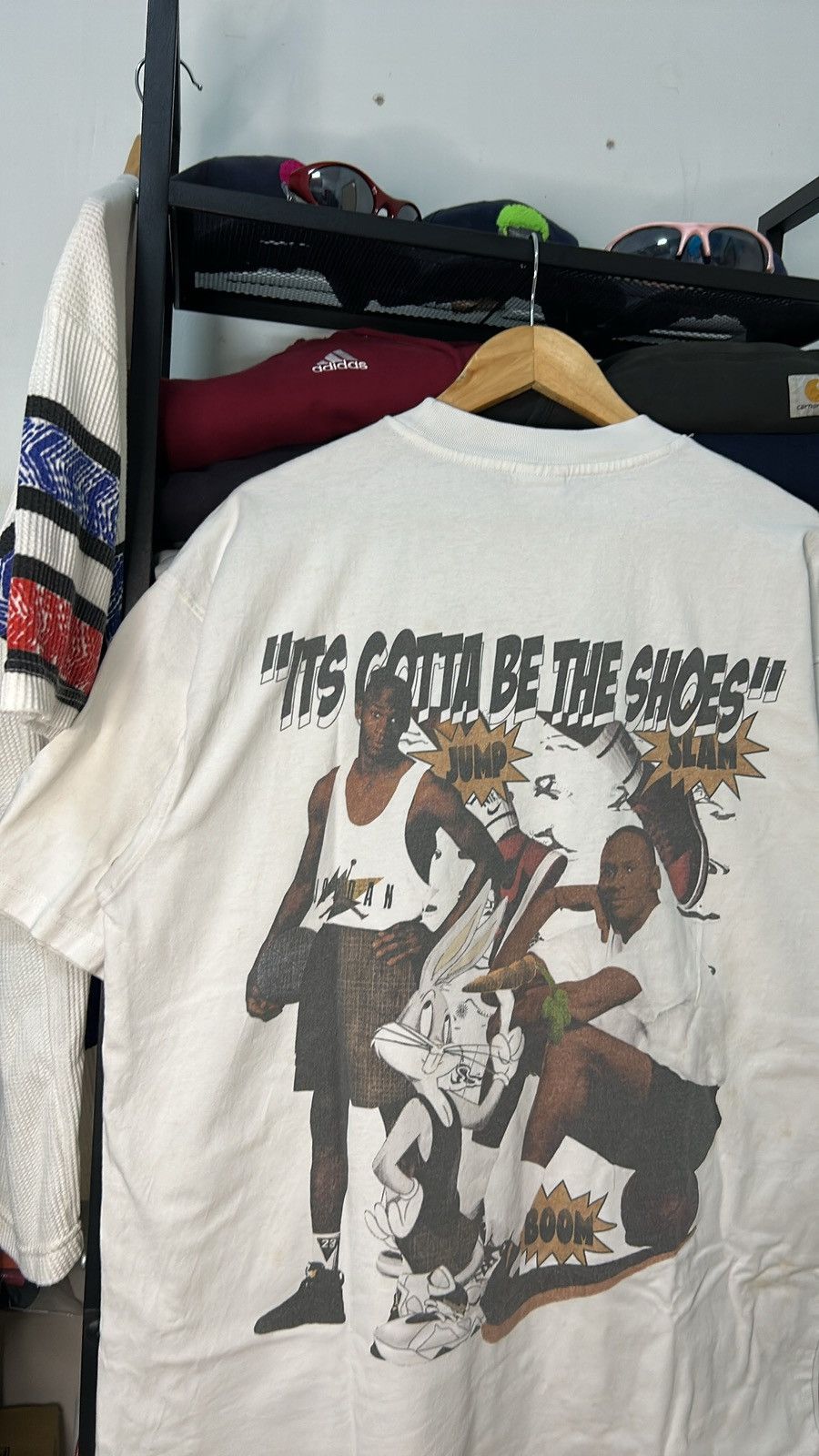 Jordan Brand × Nike × Vintage bootleg nike jordan x looney tune | Grailed