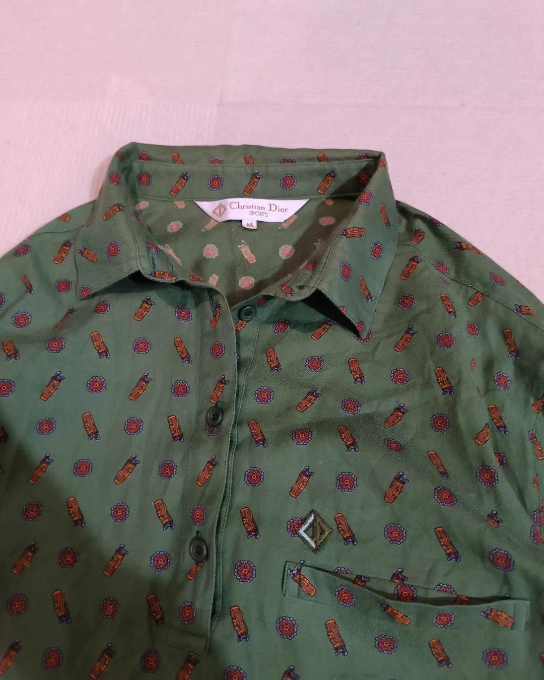 Dior Christian Dior Sports AOP Golf Longsleeve | Grailed