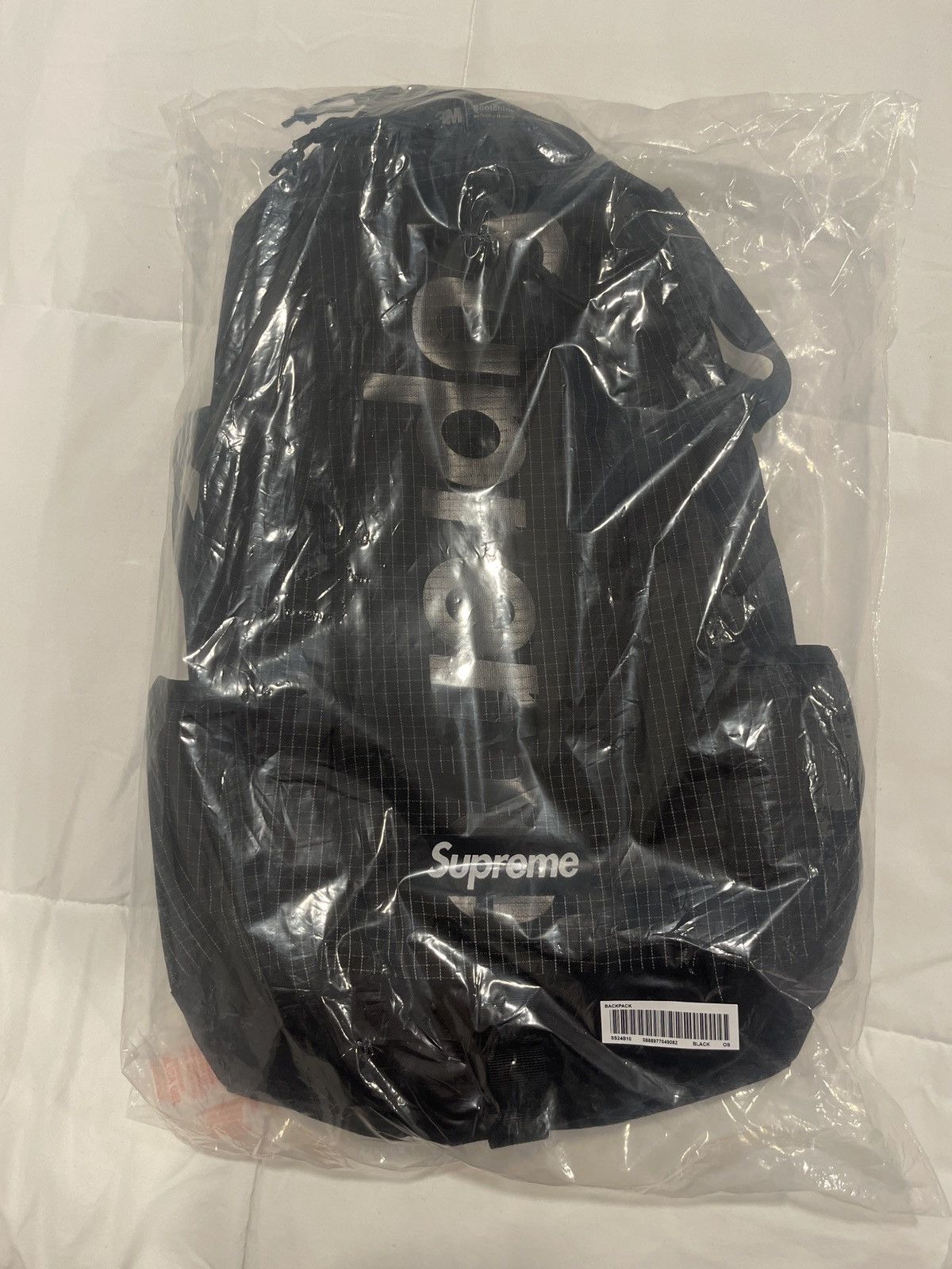 Streetwear × Supreme Supreme Backpack Black (SS24) | Grailed