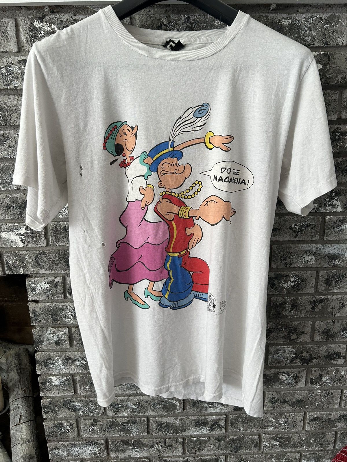 Cartoon Network × Streetwear × Vintage Vintage THRASHED 1995 Popeye ...