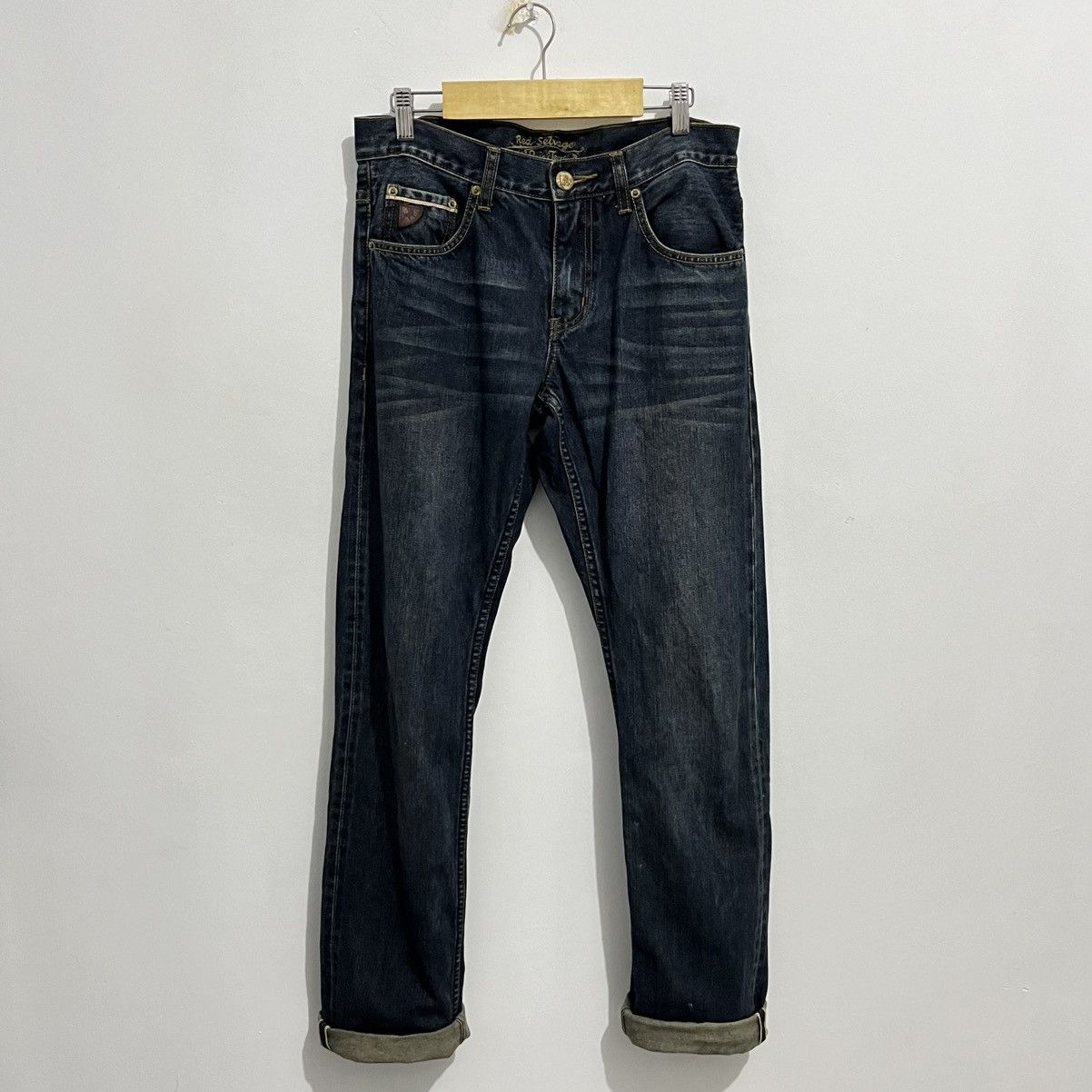 Other Vintage Lois Red Selvage Denim Jeans Made in Spain | Grailed