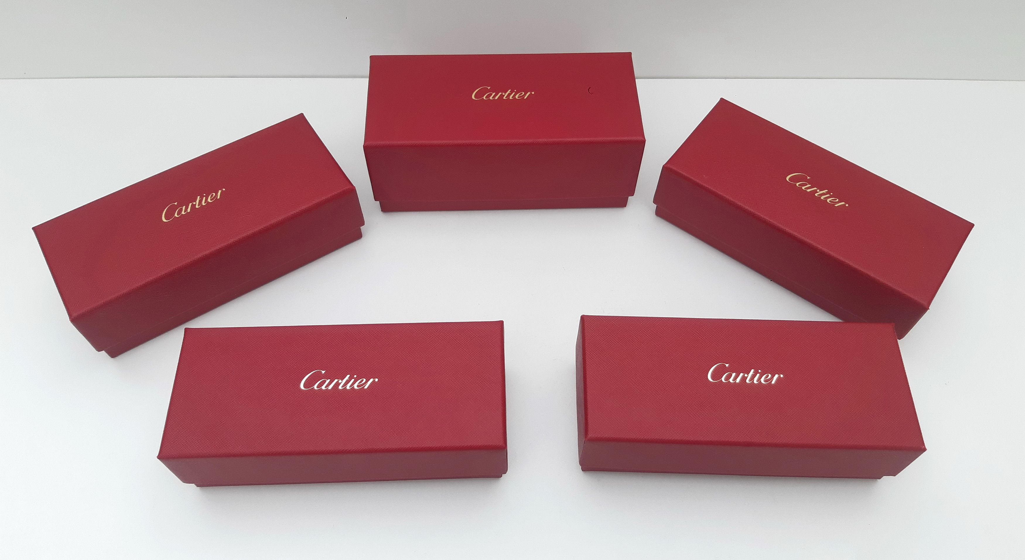 Cartier CARTIER Empty Boxes 5 pieces NEW | Grailed