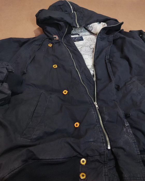 Vintage FLIGHT BOMBER SPLIT HOOD JACKET | Grailed