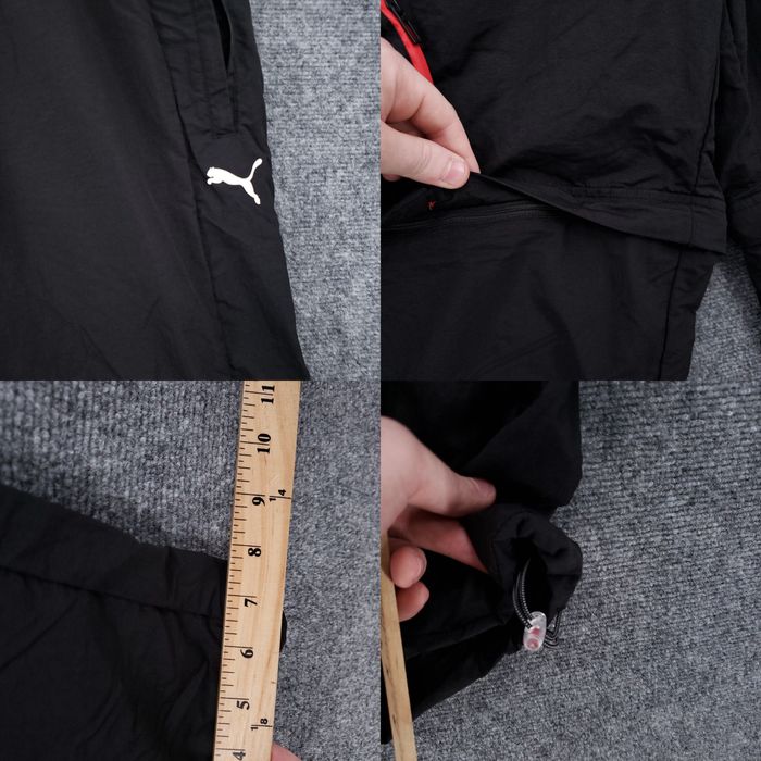 Puma Puma Ferrari Pants Mens XL Extra Large Black Cargo Convertible ...