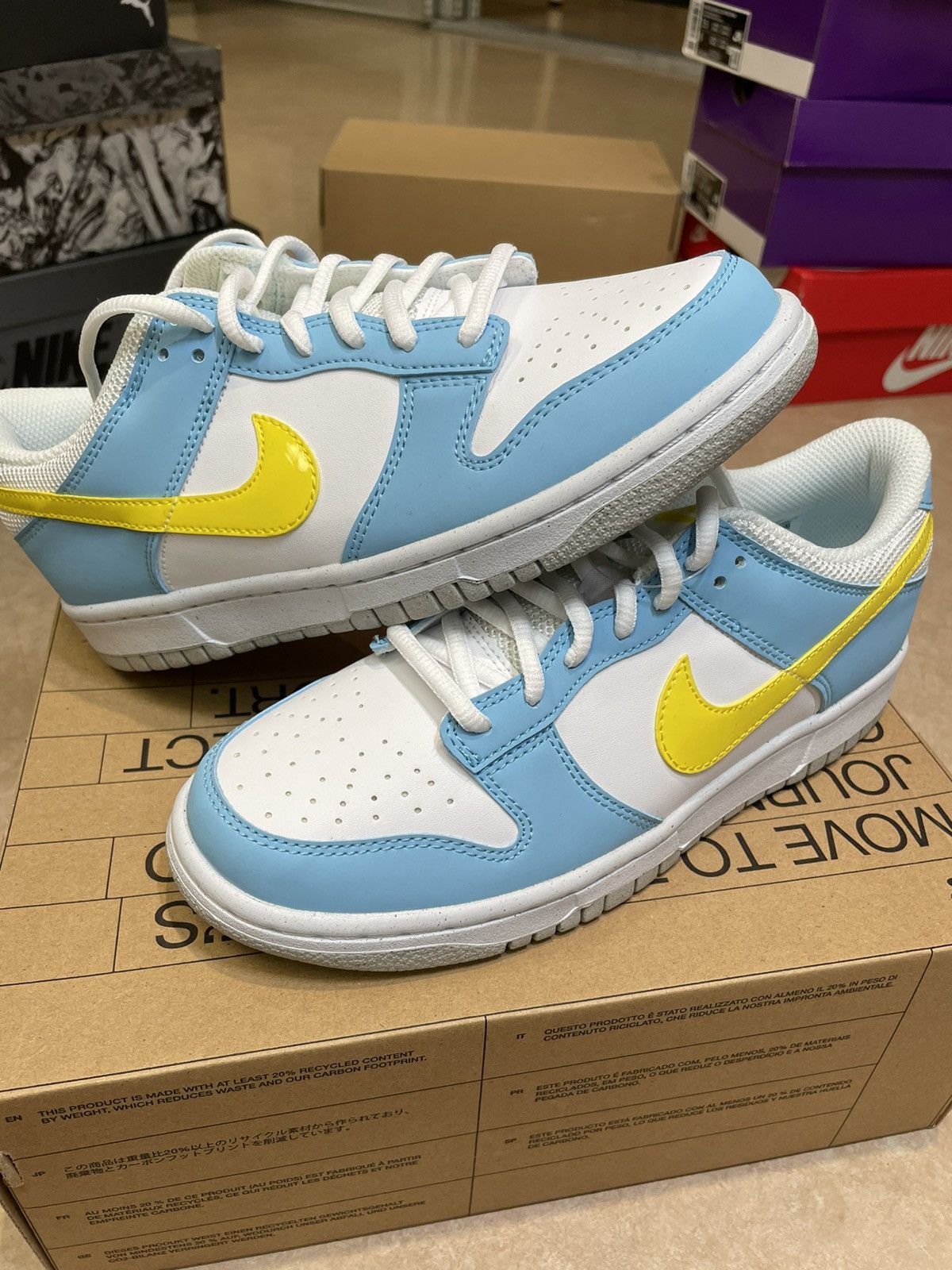 Nike NIKE Dunk Low Homer Simpson 6M/7.5W | Grailed