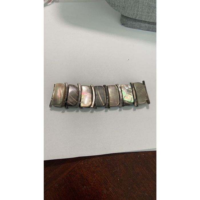 Generic gray shell bracelet | Grailed