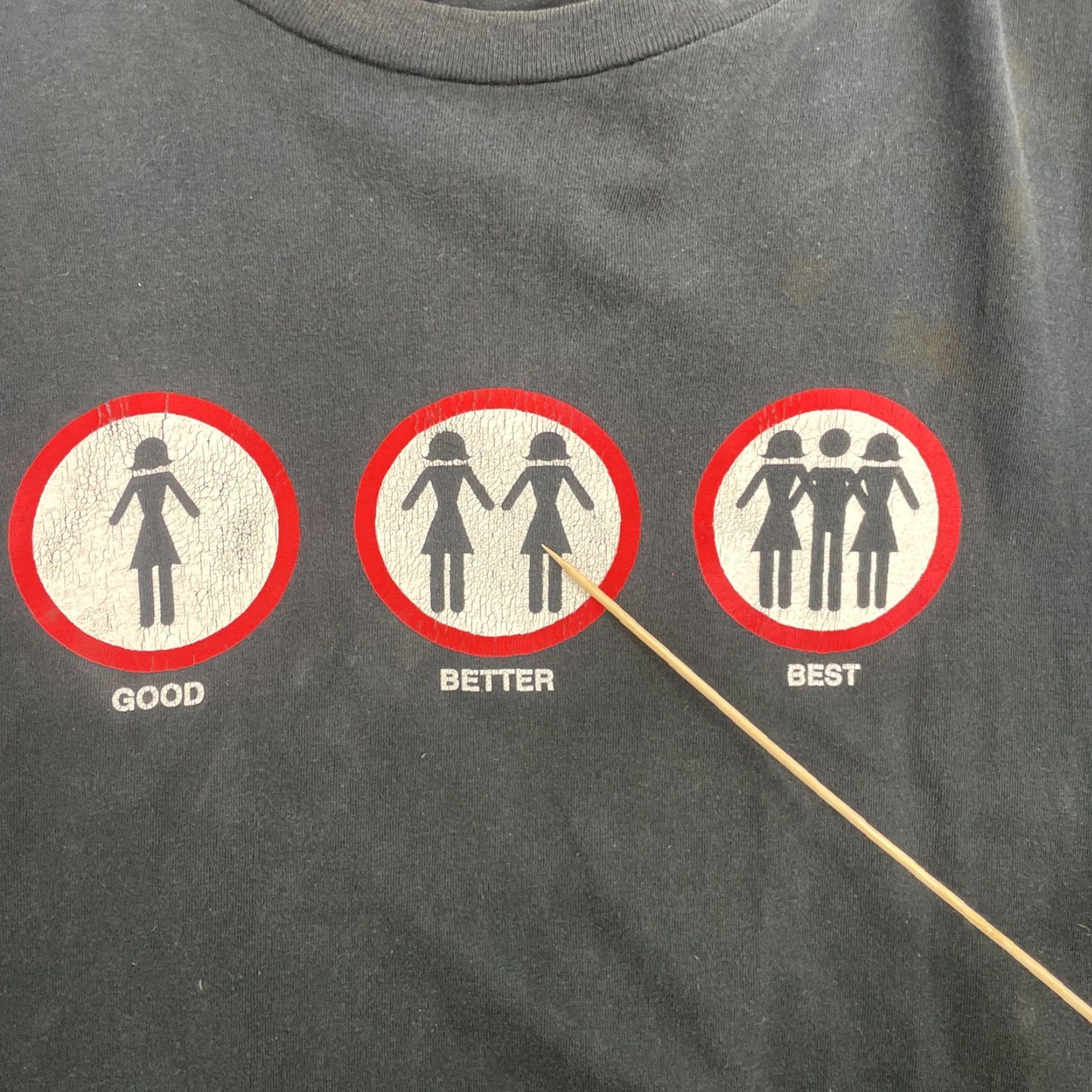 Vintage VINTAGE Good Better Best T-Shirt | Unbranded | Size Large ...