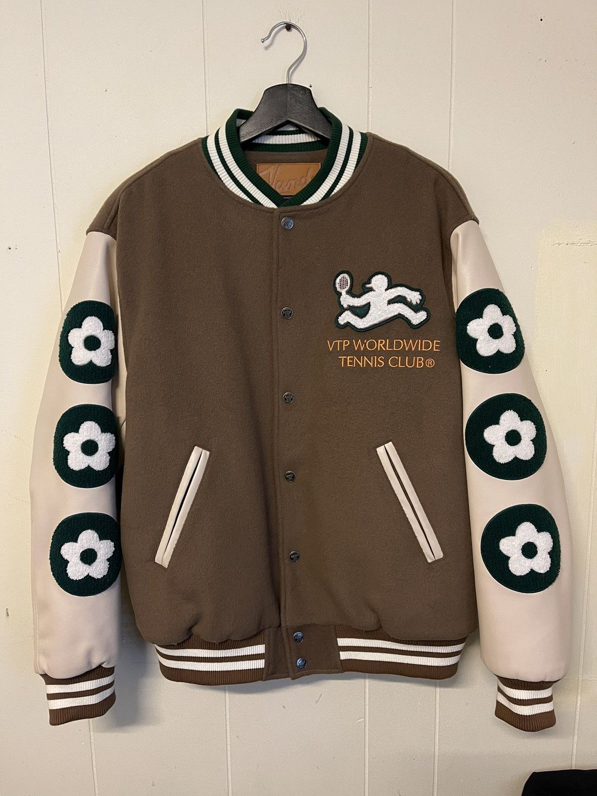 Vandy The Pink Vandy The Pink Varsity Jacket | Grailed