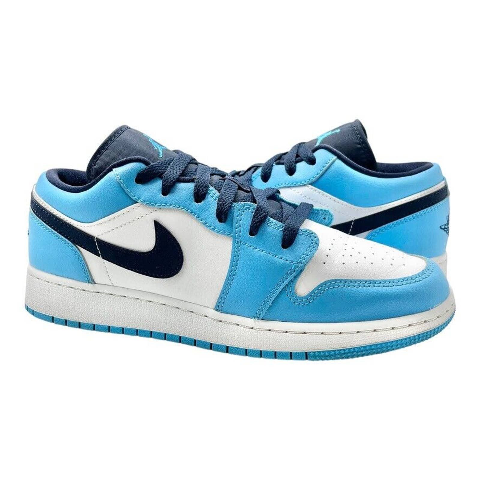 Jordan Brand Air Jordan 1 Low UNC Powder Blue (553560-144) GS Sz 7Y ...