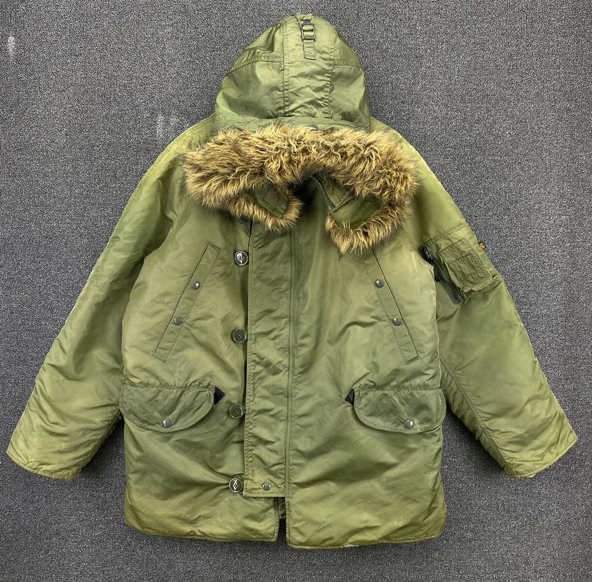Vintage Vintage Alpha Industries Type N-3B Army Parka Bomber Jacket | Grailed