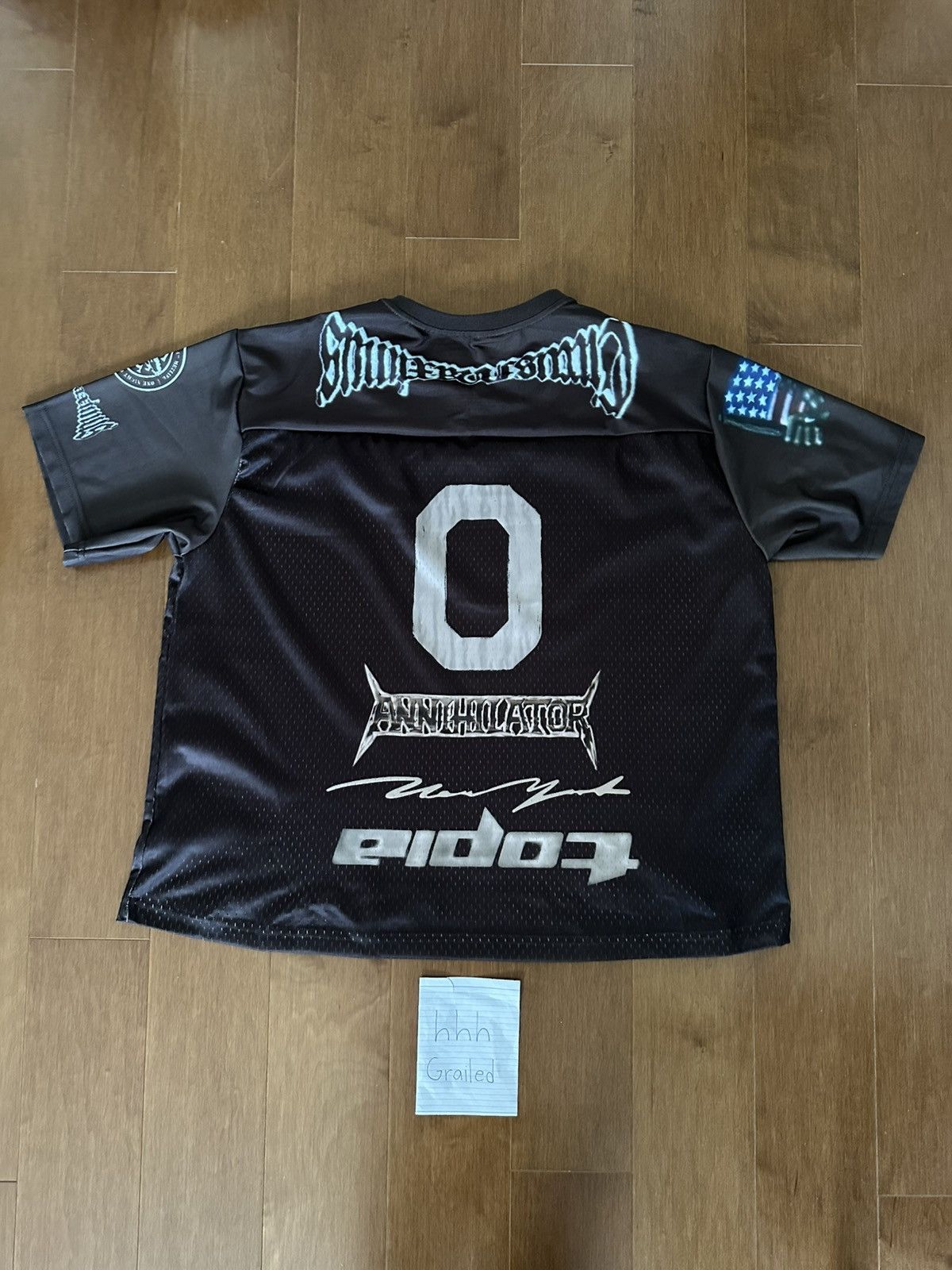 Travis Scott METLIFE FOOTBALL JERSEY NEW YORK UTOPIA TRAVIS SCOTT | Grailed