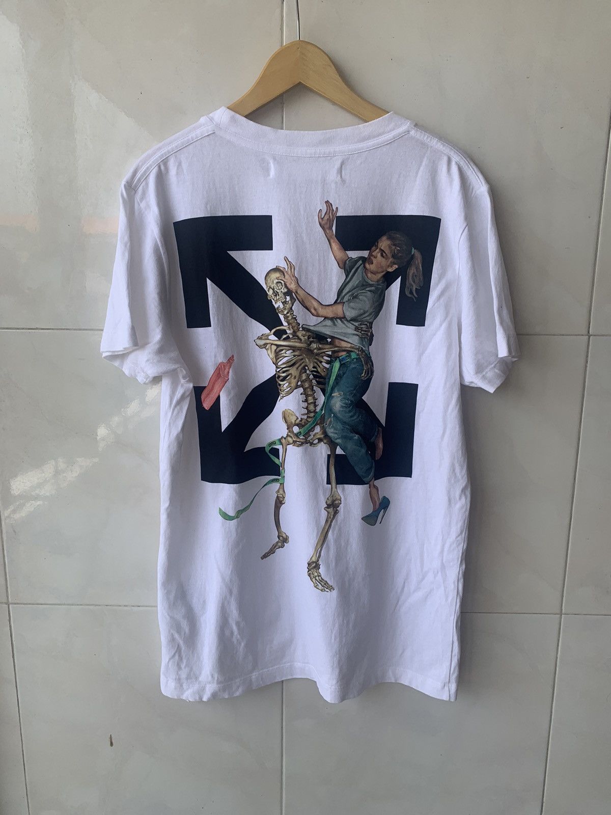 Off-White Off White Painting Skeleton | Grailed
