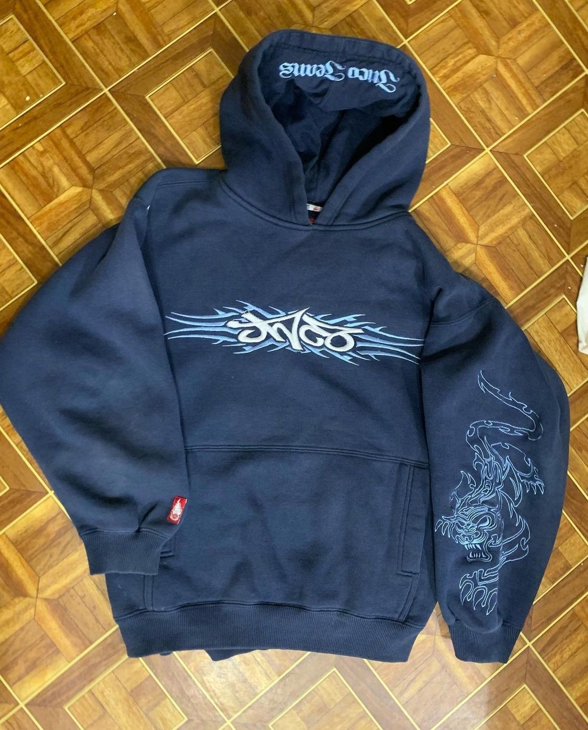 JNCO × Streetwear × Vintage Rare Vintage JNCO Tiger Hoodie | Grailed
