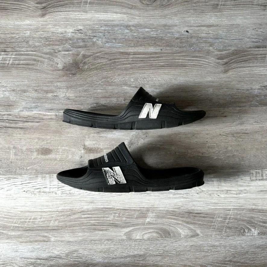 New Balance NEW BALANCE • VINTAGE Float Slide "Black" (14M) | Grailed