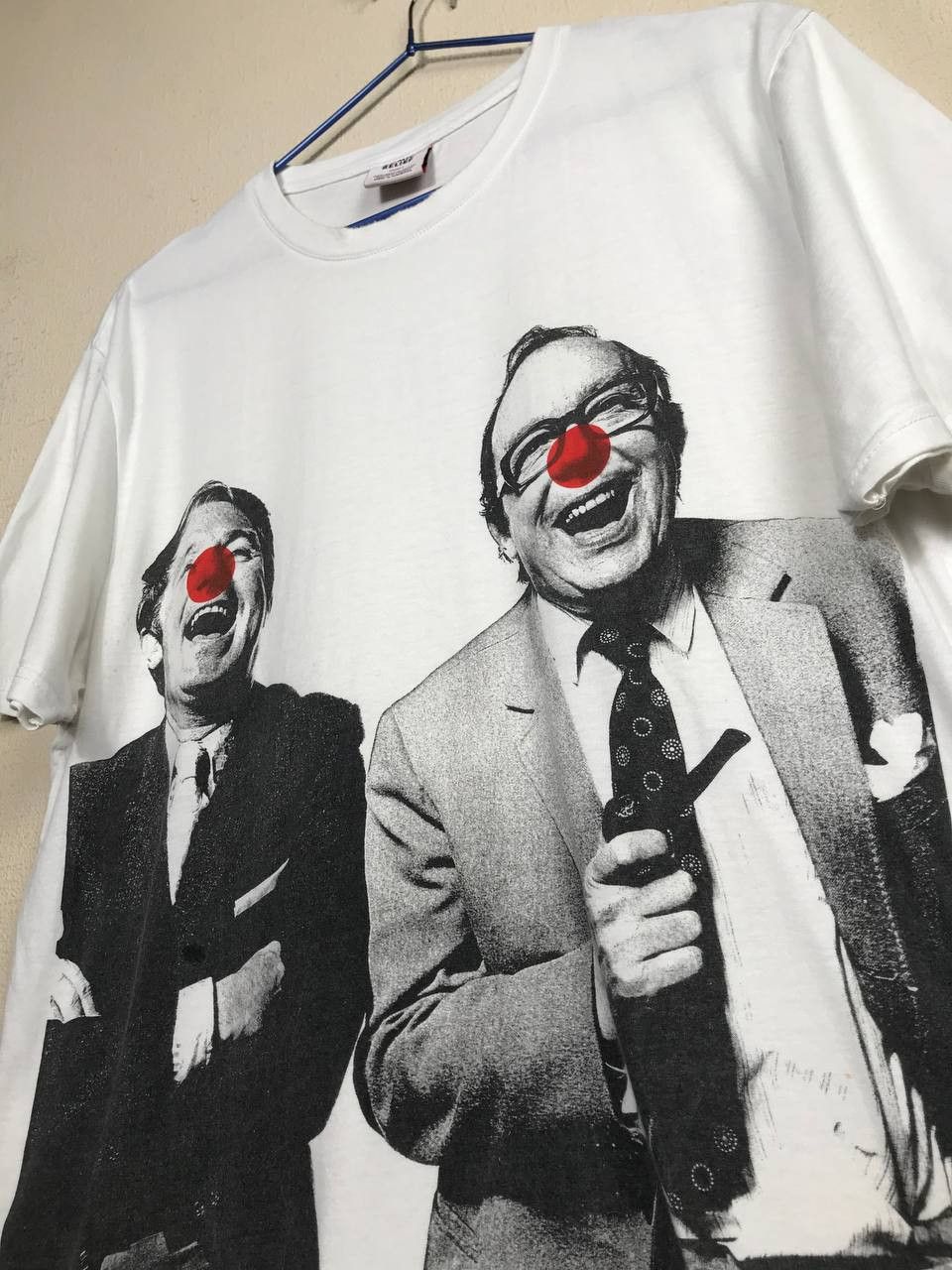 Vintage Vintage Comic Relief Big print Red Nose Day Clown faces | Grailed