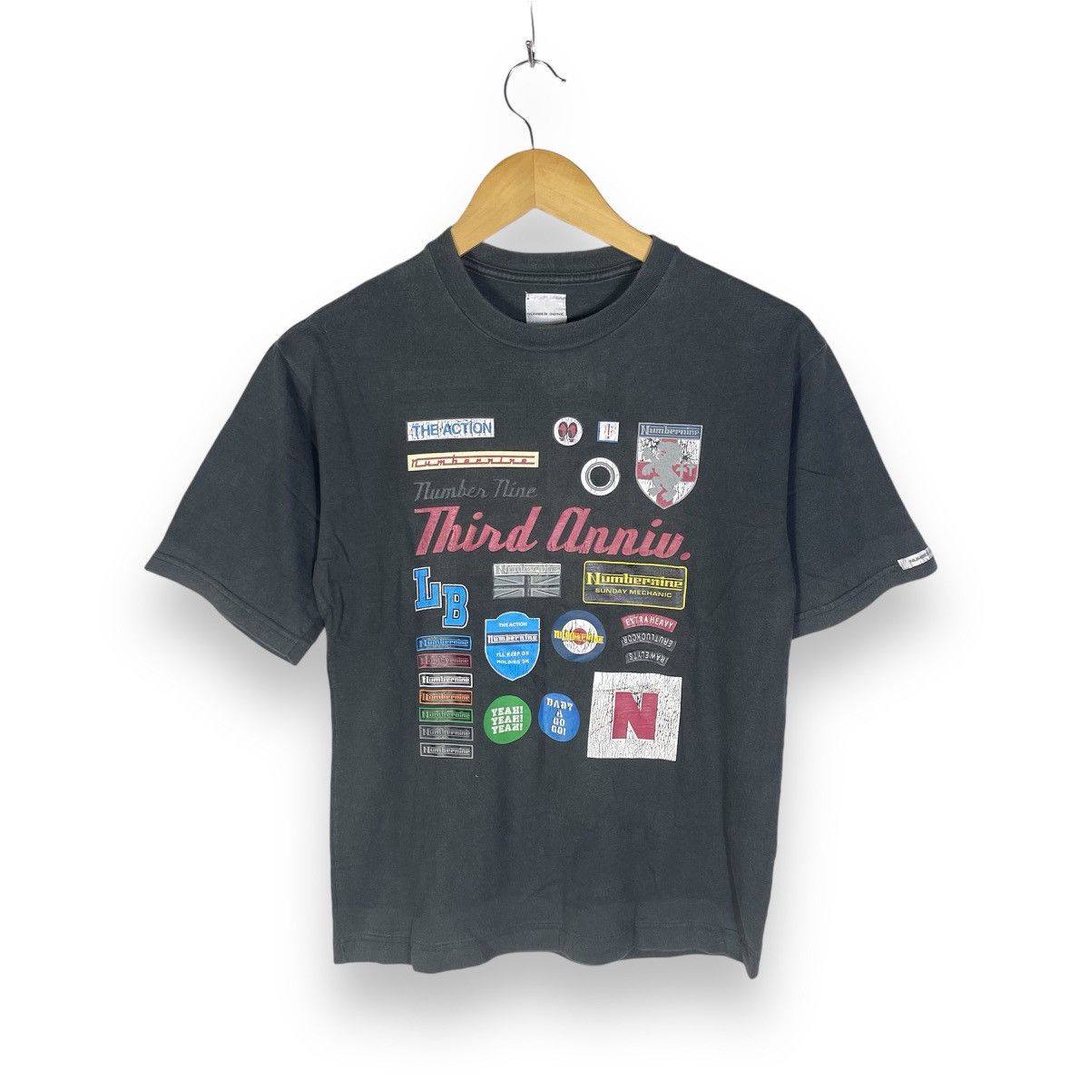 Number (N)ine Vintage Numbernine Lambretta Logo Faded Tee | Grailed