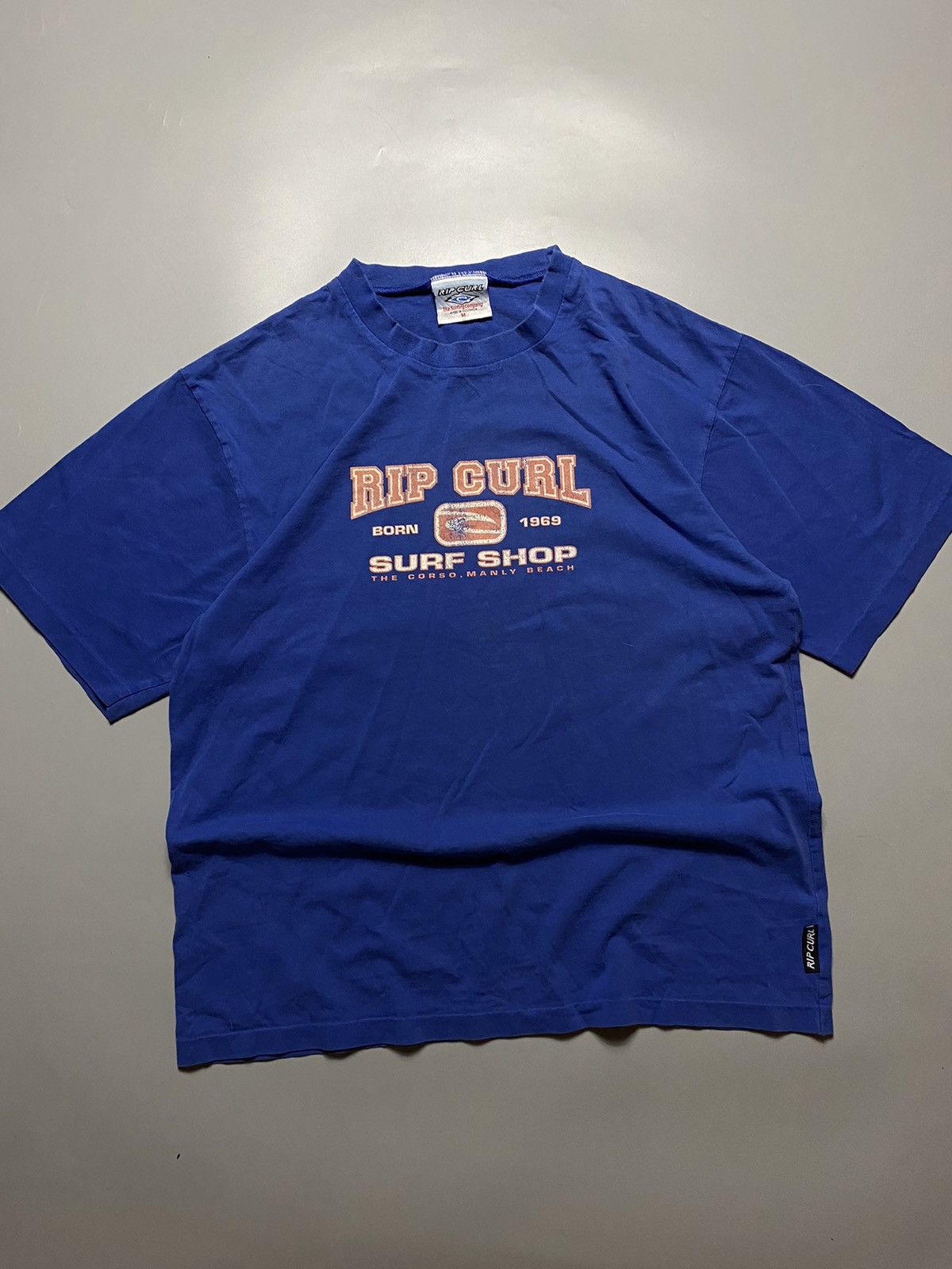 Vintage Rip Curl 90s RARE surf t-shirt on one seam | Grailed