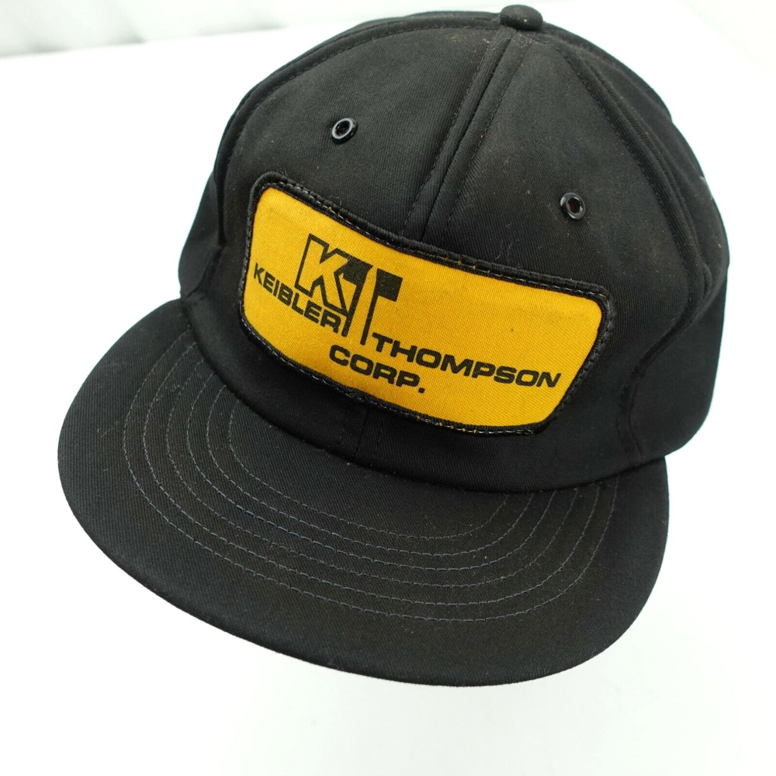 Bally Keibler Thompson Corp Ball Cap Hat Snapback Baseball VTG Patch ...